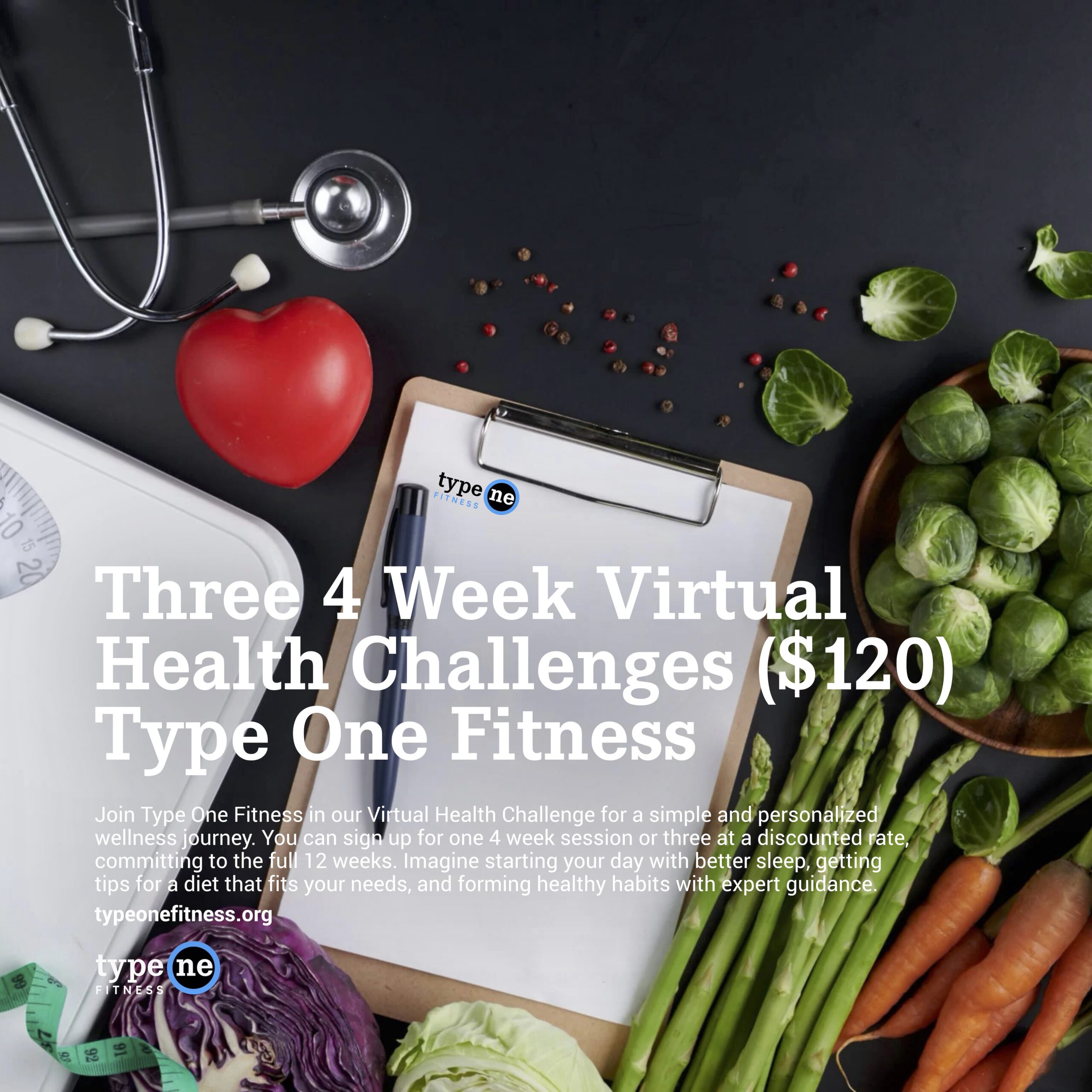 12 Weeks Health Challenge - Type One Fitness