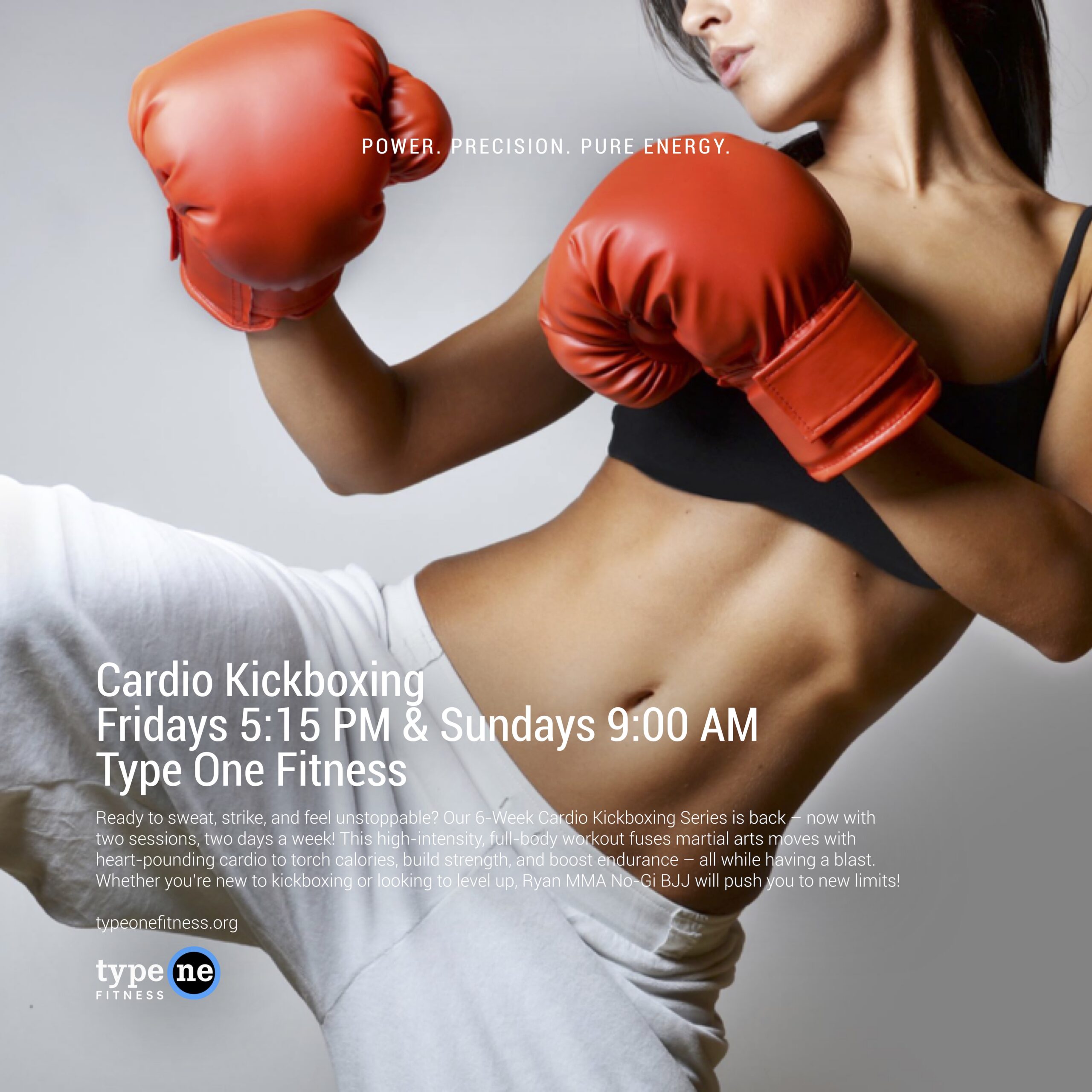 Cardio Kickboxing - Type One Fitness